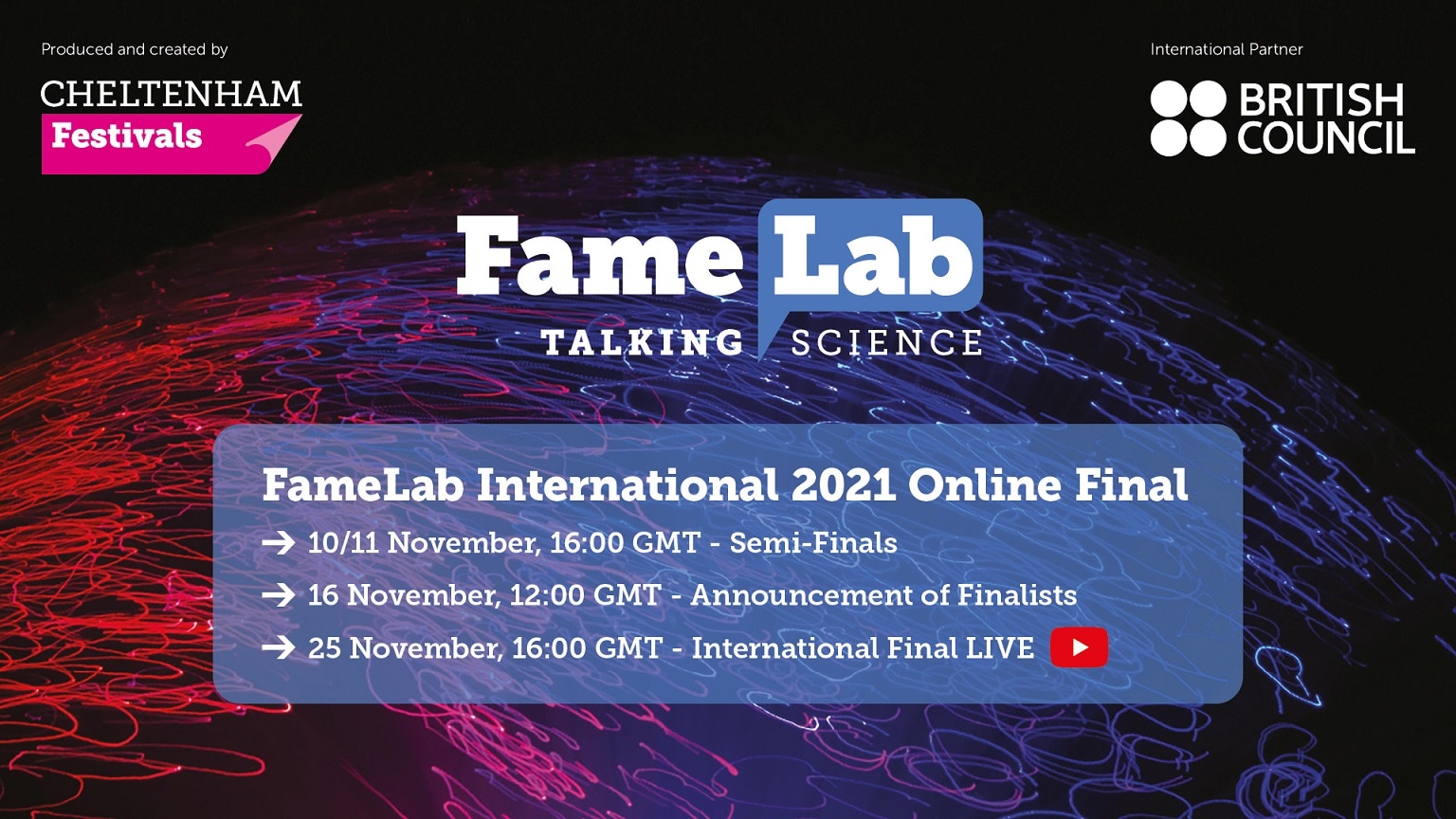 FameLab International 2021 | British Council